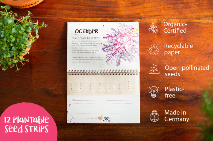 The Growable Calendar: Grow with your calendar! | Indiegogo