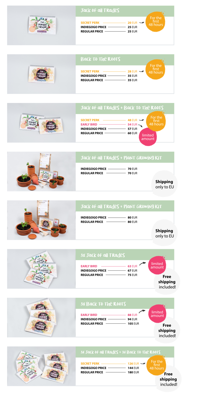 The Growable Calendar: Grow with your calendar! | Indiegogo