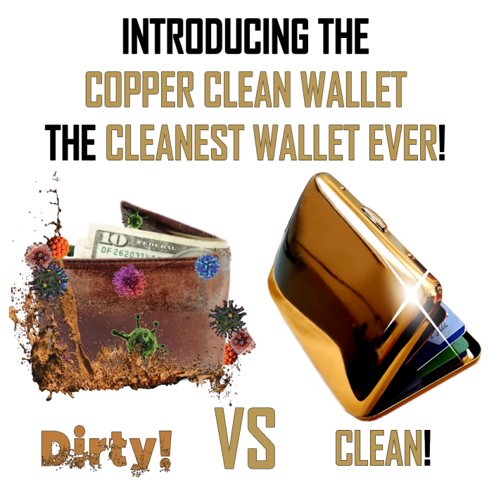 COPPER CLEAN WALLET | Indiegogo