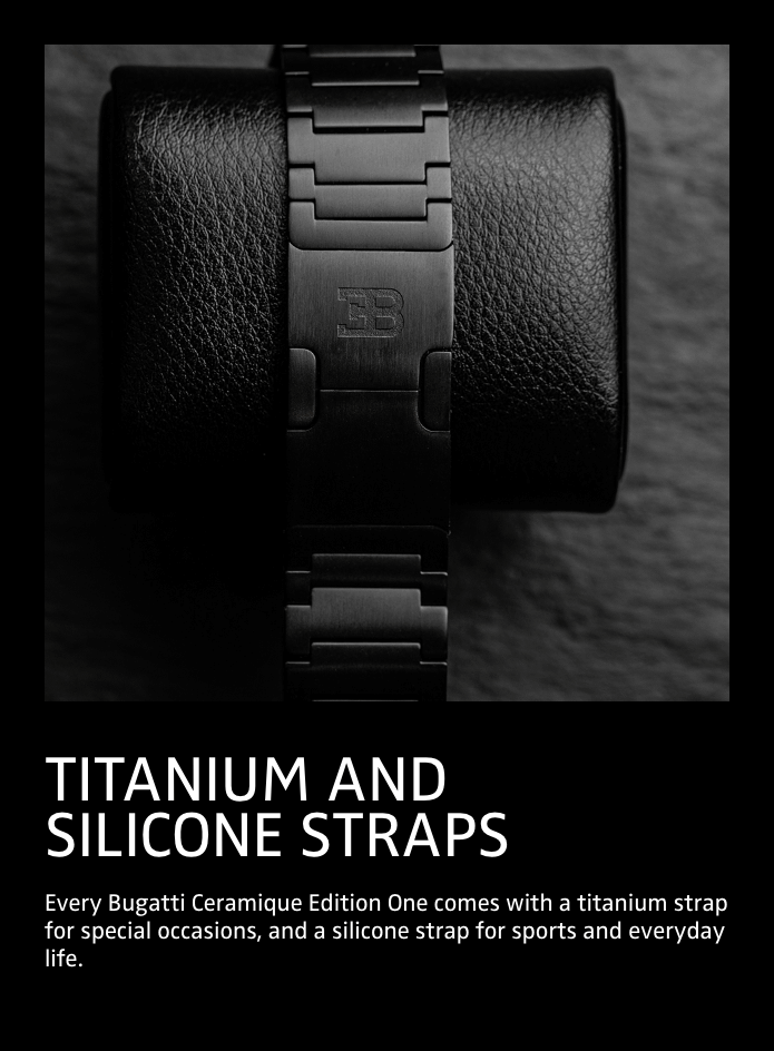 The first Bugatti Smartwatch | Indiegogo