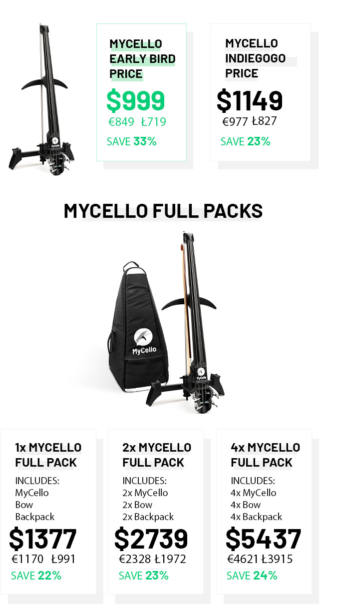 MyCello - the only 3D-printed cello in the world | Indiegogo