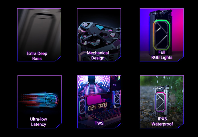 CyberShell Mechanical True Wireless Stereo Speaker | Indiegogo