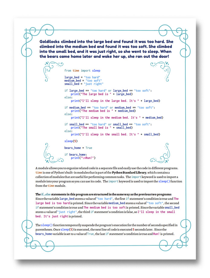 Learn Python through Nursery Rhymes & Fairy Tales | Indiegogo