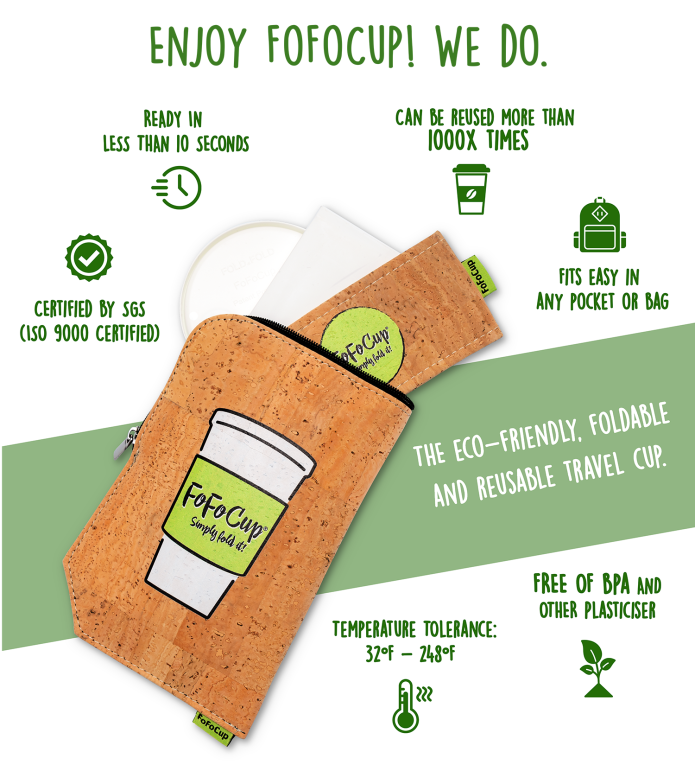 FoFoCup: An eco-friendly, foldable & reusable cup | Indiegogo