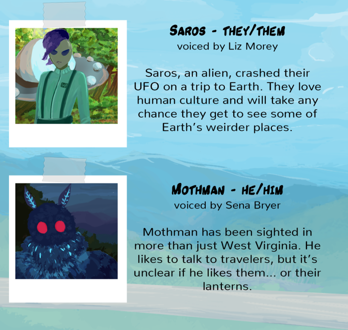 Cryptid Crew: A Visual Novel & Dating Sim | Indiegogo