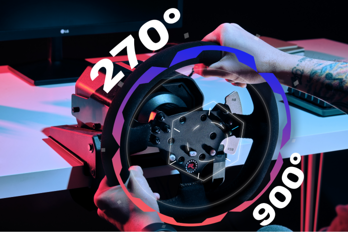 RS30 - Pro-Grade Force Feedback Sim Wheel & Pedal | Indiegogo