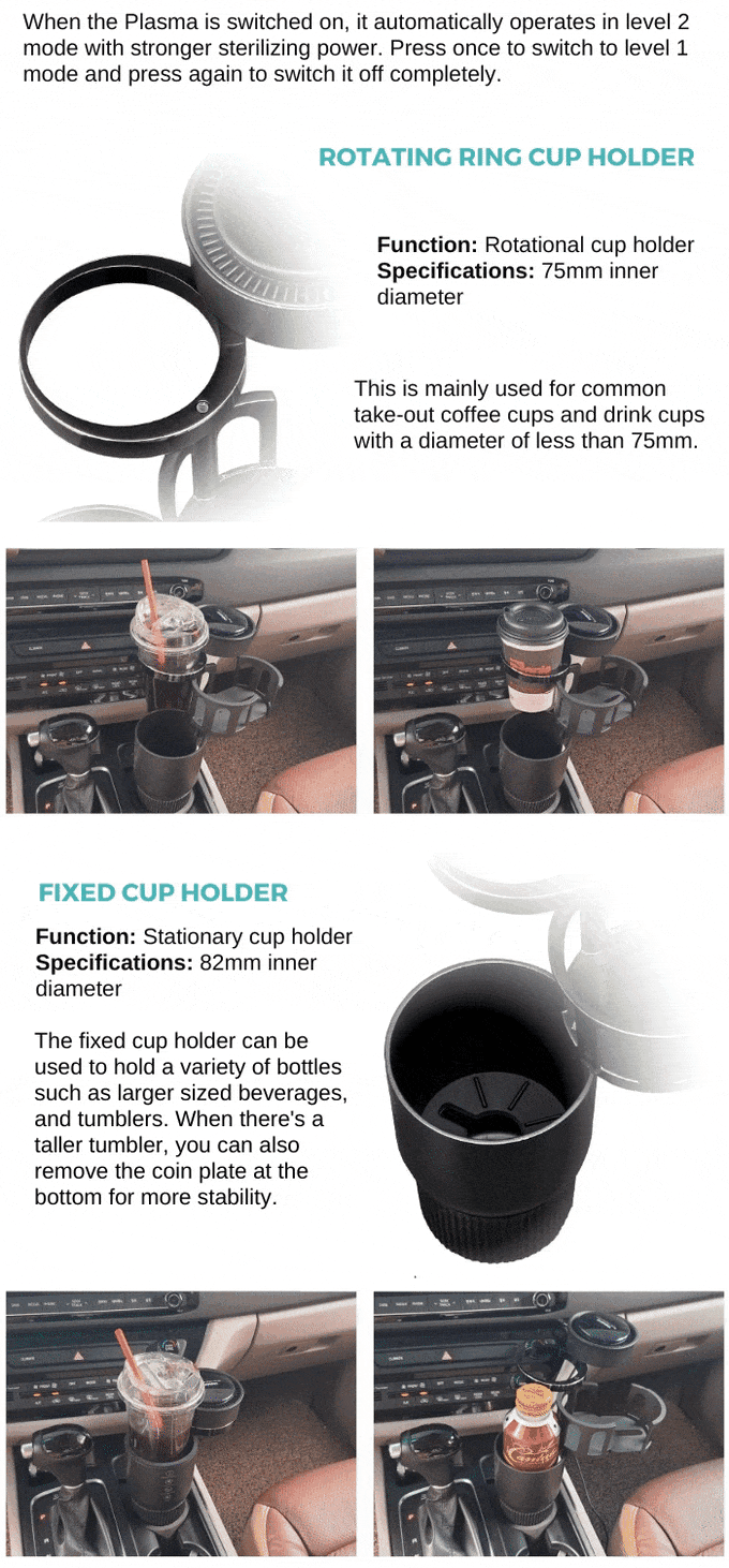 Sana Cup - Clean Crisp Car Cabin Air, Always | Indiegogo