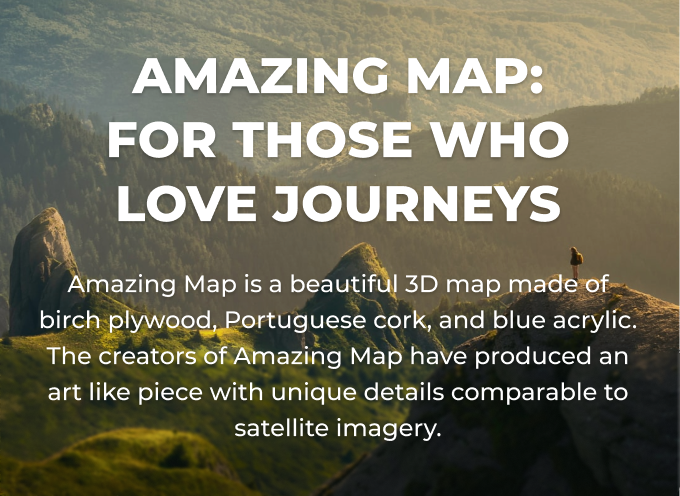 Amazing Map | Indiegogo