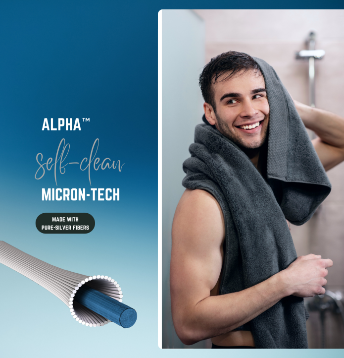 Alpha Towel: Self-Cleans at Molecular Level | Indiegogo