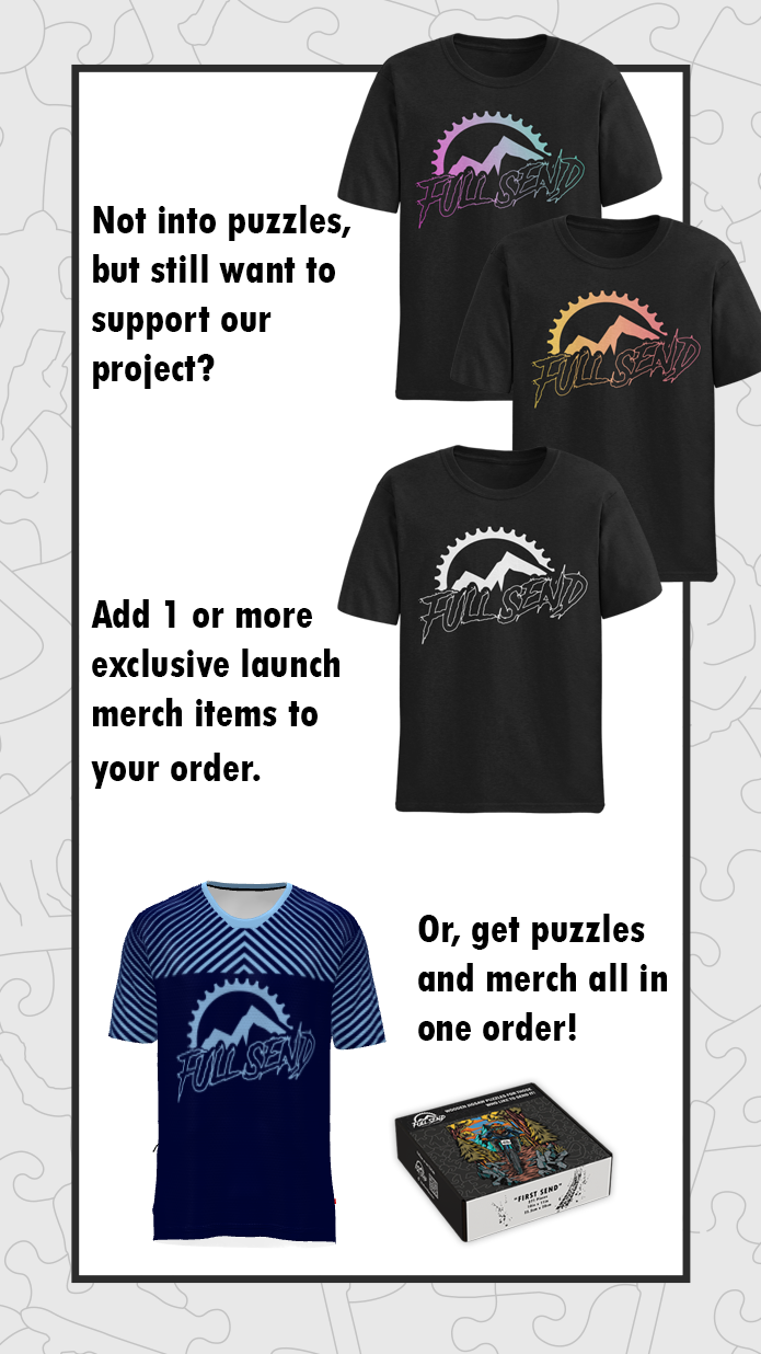 Full Send Puzzles and Games Wooden Jigsaw Puzzle | Indiegogo