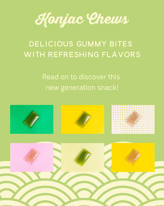 Konjac Chews: Tasty vegan gummy snacks from Japan | Indiegogo