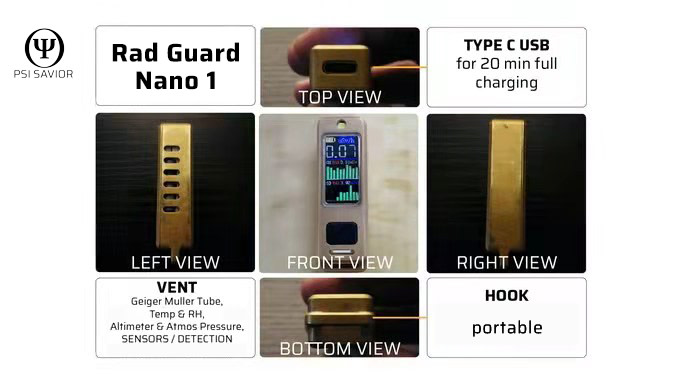 Rad Guard Nano 1- Smart Nuclear Radiation Detector | Indiegogo