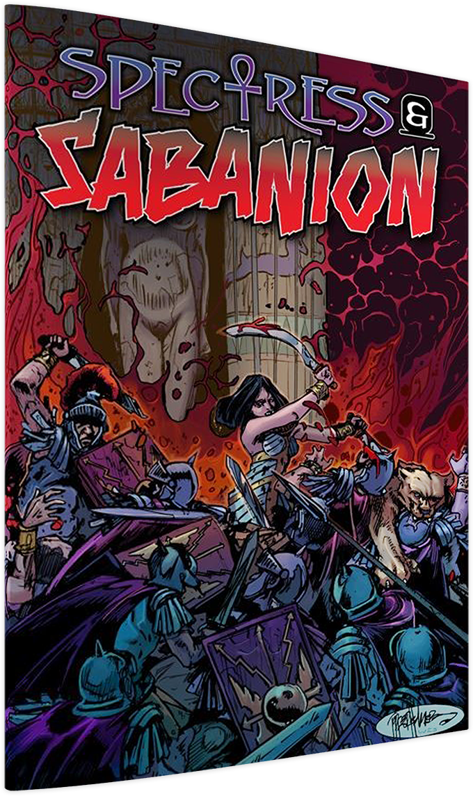 Spectress & Sabanion: Issues 1-4 | Indiegogo