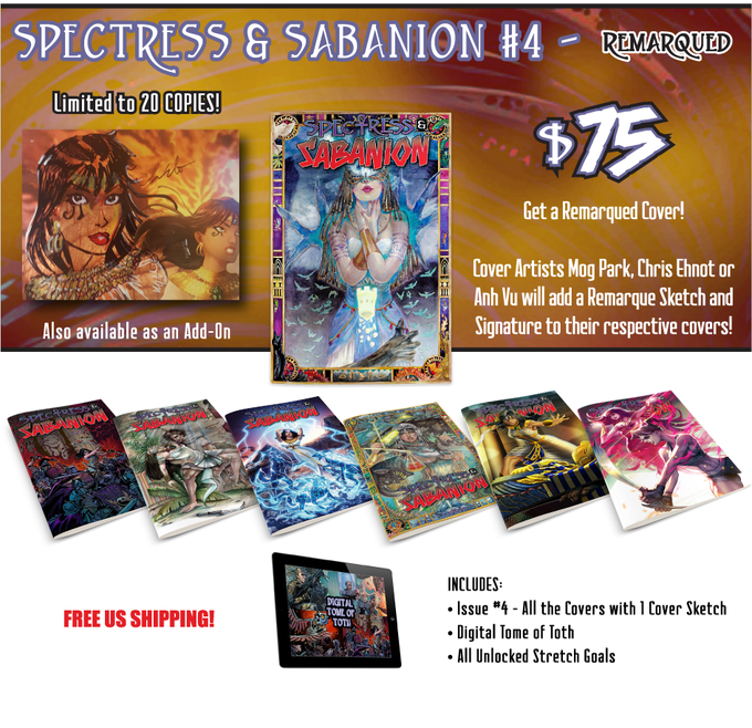 Spectress & Sabanion: Issues 1-4 | Indiegogo