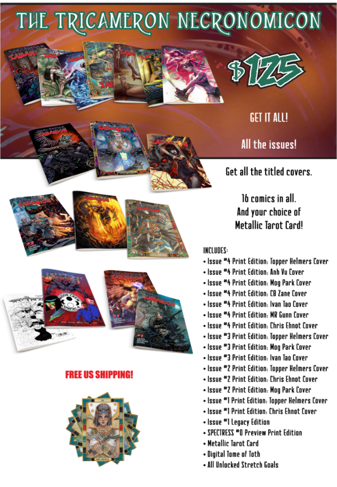 Spectress & Sabanion: Issues 1-4 | Indiegogo