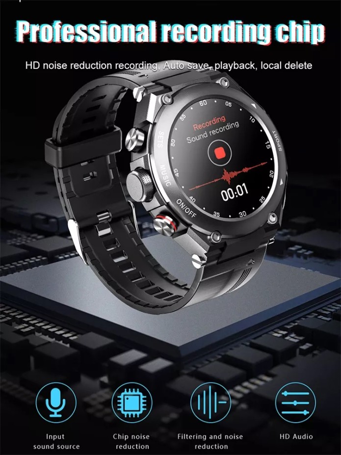 KT3 Smart Buds-World first 3 in 1 Smartwatch | Indiegogo
