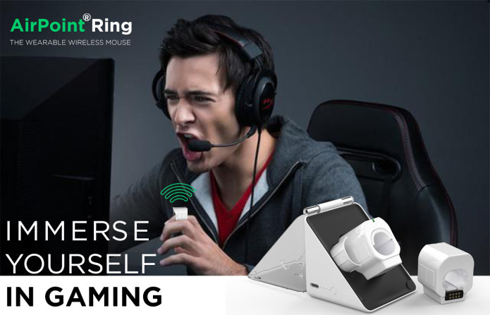 AirPoint Ring: The wearable wireless Mouse | Indiegogo