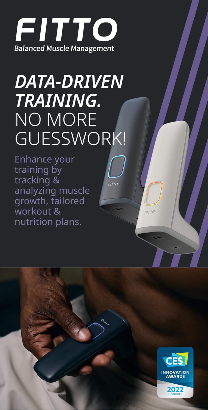 FITTO - Improve training based on your muscle data | Indiegogo