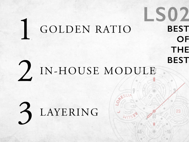 LORESUM LS02 The Mechanical ‘Golden Ratio’ Watch | Indiegogo