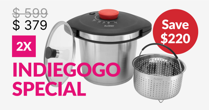 The Ausker 3-in-1 Multi-functional Pressure Cooker | Indiegogo