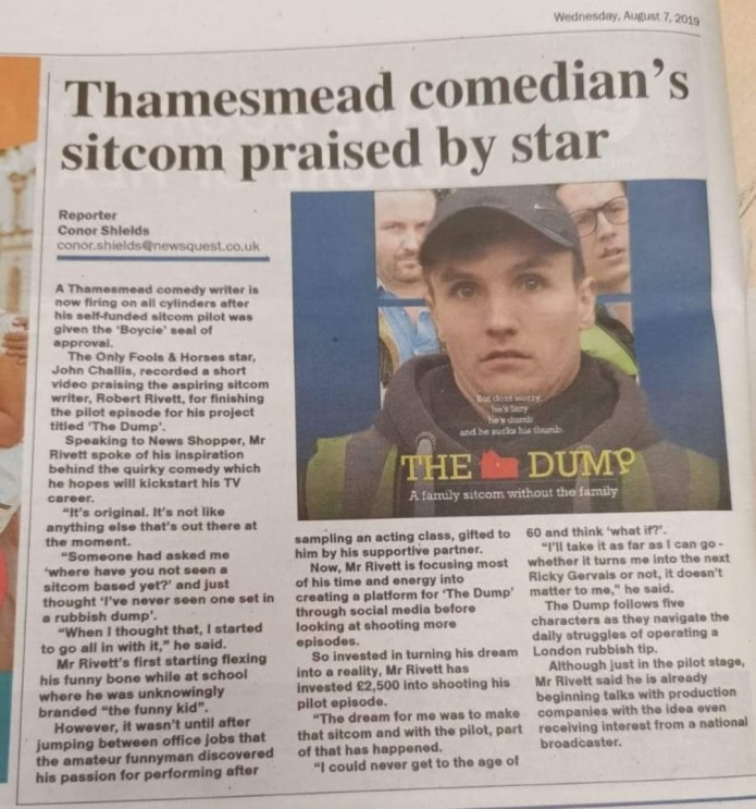 Dusty Sitcom by Robert Rivett | Indiegogo