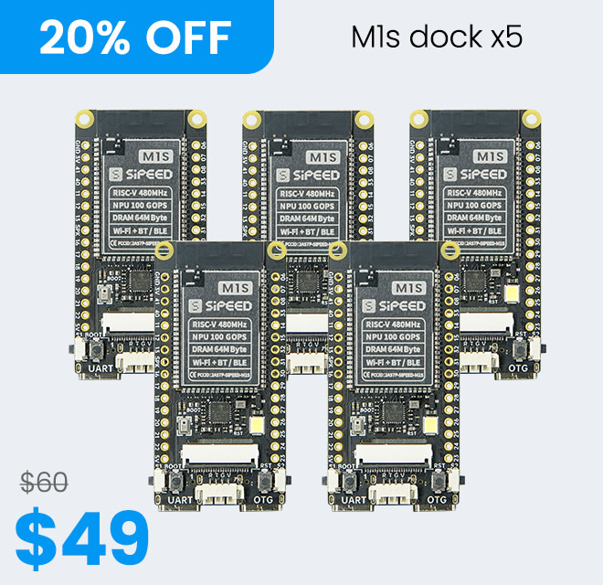 Sipeed MAIX: New Experience to RISC-V AIoT tinyML | Indiegogo