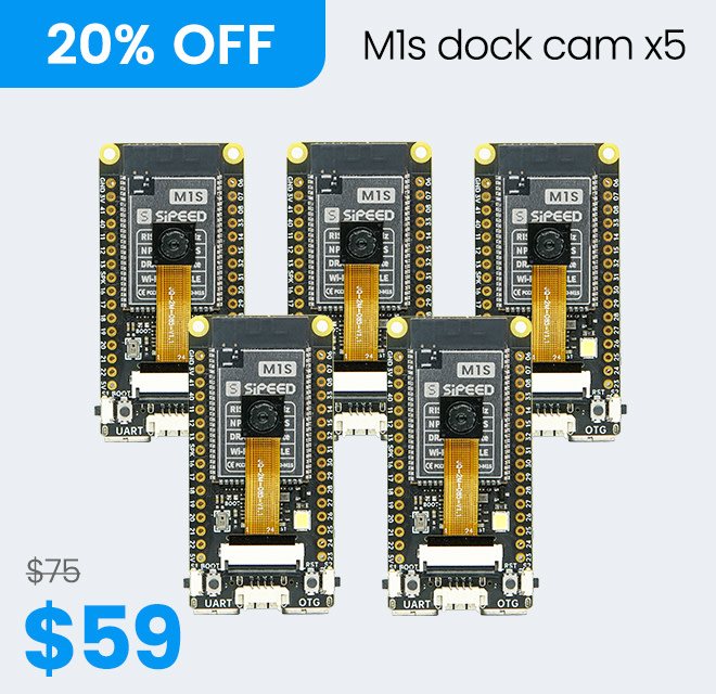 Sipeed MAIX: New Experience to RISC-V AIoT tinyML | Indiegogo