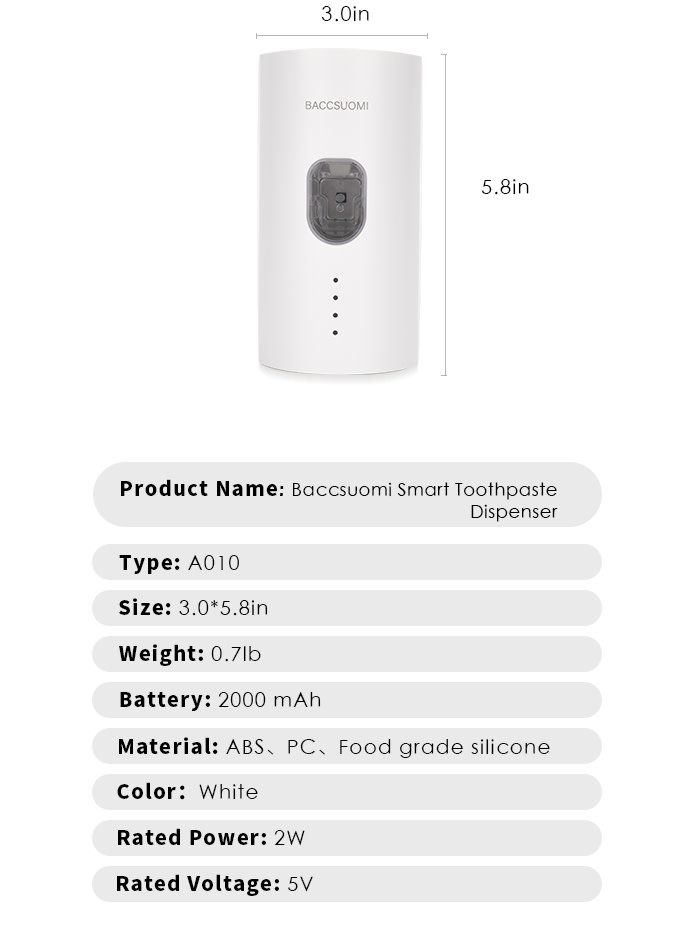 The MOST PROFESSIONAL Smart Toothpaste Dispenser | Indiegogo