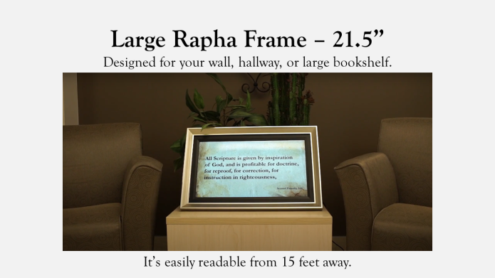 Scripture Frame: Daily Inspirational Verses | Indiegogo