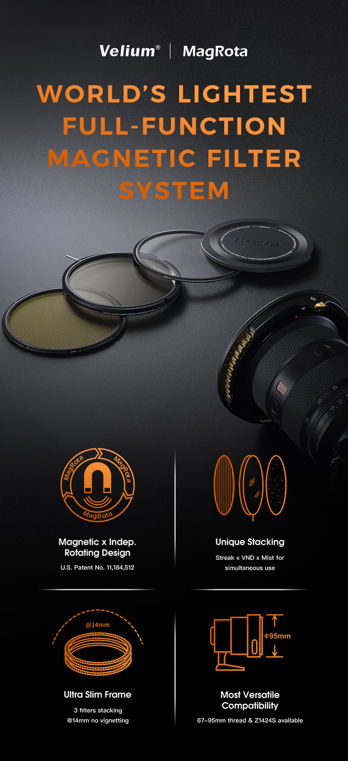 MagRota: World’s 1st Full-function Magnetic Filter | Indiegogo