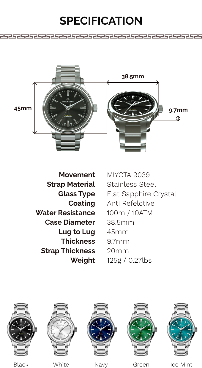 Blazer: Built with Watch Enthusiasts in Mind | Indiegogo