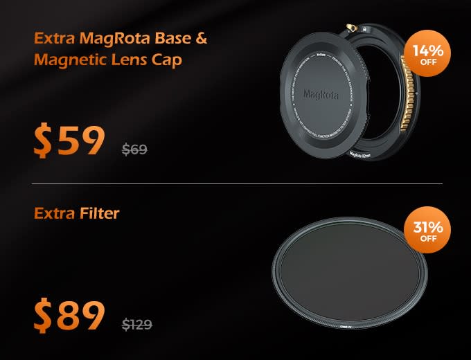 MagRota: World’s 1st Full-function Magnetic Filter | Indiegogo