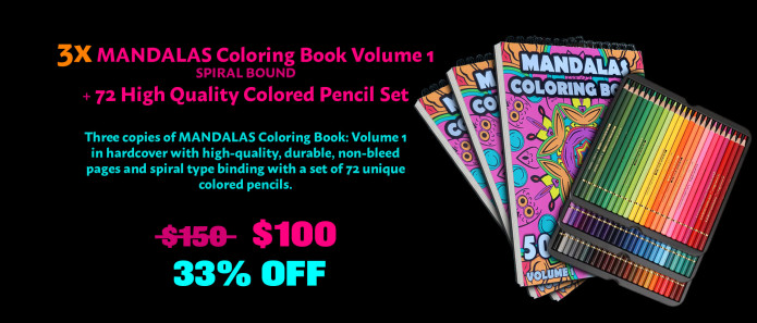 Handmade Mandalas Coloring Book: Volume 1 | Indiegogo