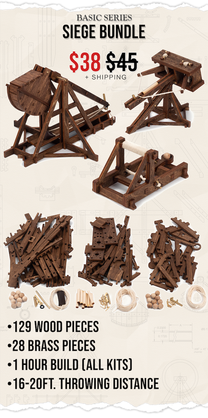 Medieval Kits: Build a Tiny War Machine | Indiegogo