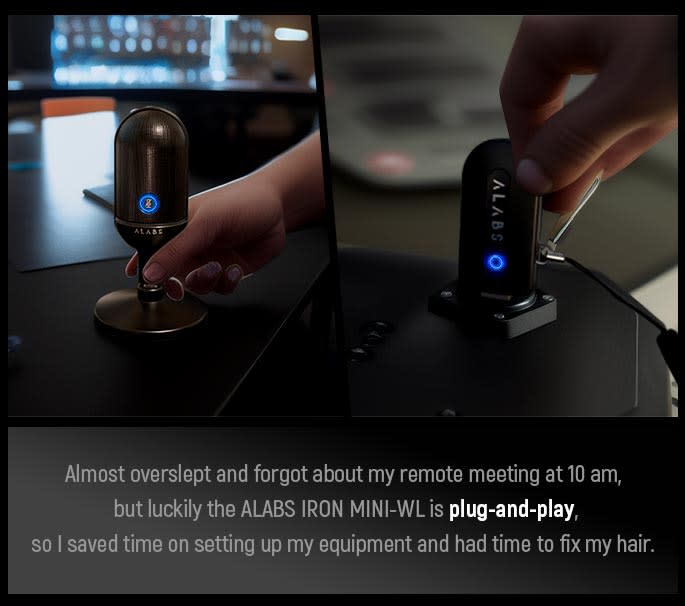 ALABS THE FIRST DESKTOP WIRELESS USB CONDENSER MIC | Indiegogo