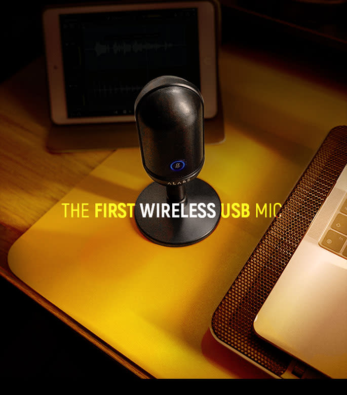 ALABS THE FIRST DESKTOP WIRELESS USB CONDENSER MIC | Indiegogo