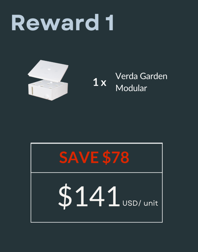 Verda Garden Modular: Grow Food on Shelves | Indiegogo