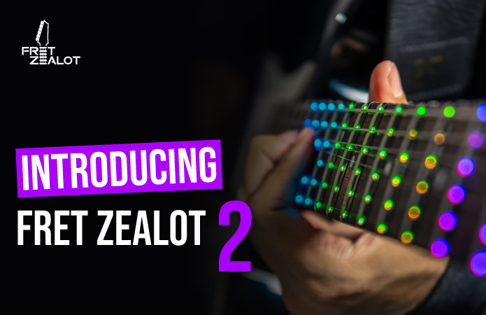 Fret Zealot 2 - Learn Guitar 5x Faster With Light | Indiegogo