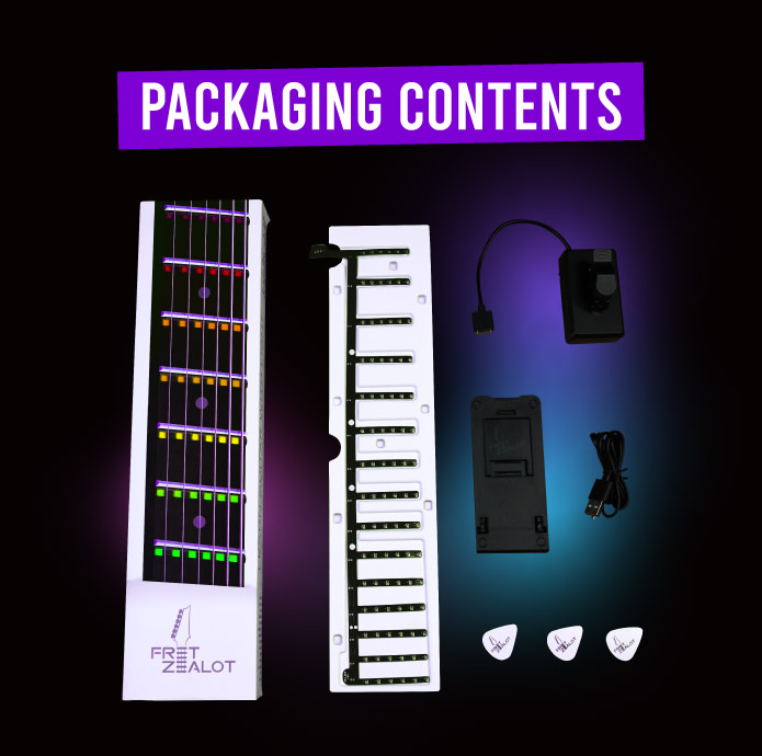 Fret Zealot 2 - Learn Guitar 5x Faster With Light | Indiegogo