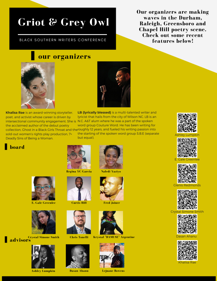 Griot & Grey Owl Black Southern Writers Conference | Indiegogo