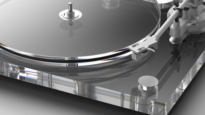 Retrolife's First Unique Acrylic Clear Turntable | Indiegogo