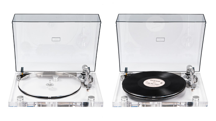 Retrolife's First Unique Acrylic Clear Turntable | Indiegogo