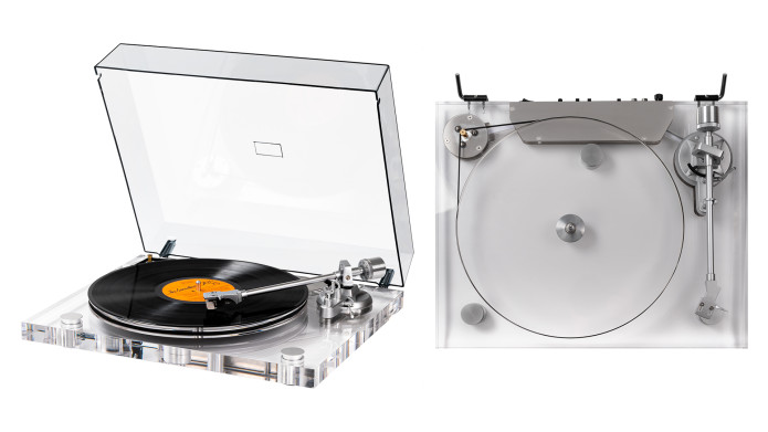 Retrolife's First Unique Acrylic Clear Turntable | Indiegogo