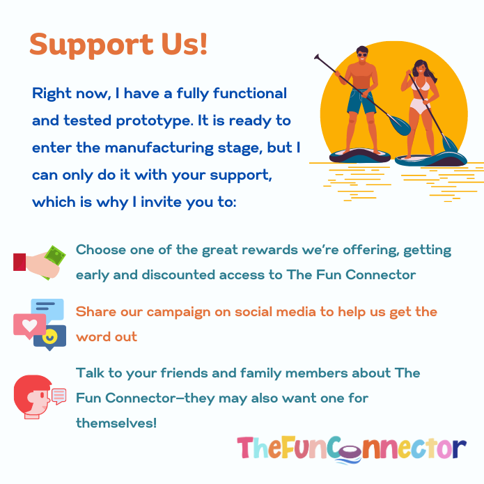 The Fun Connector: Easily Connect Your Float Tubes | Indiegogo