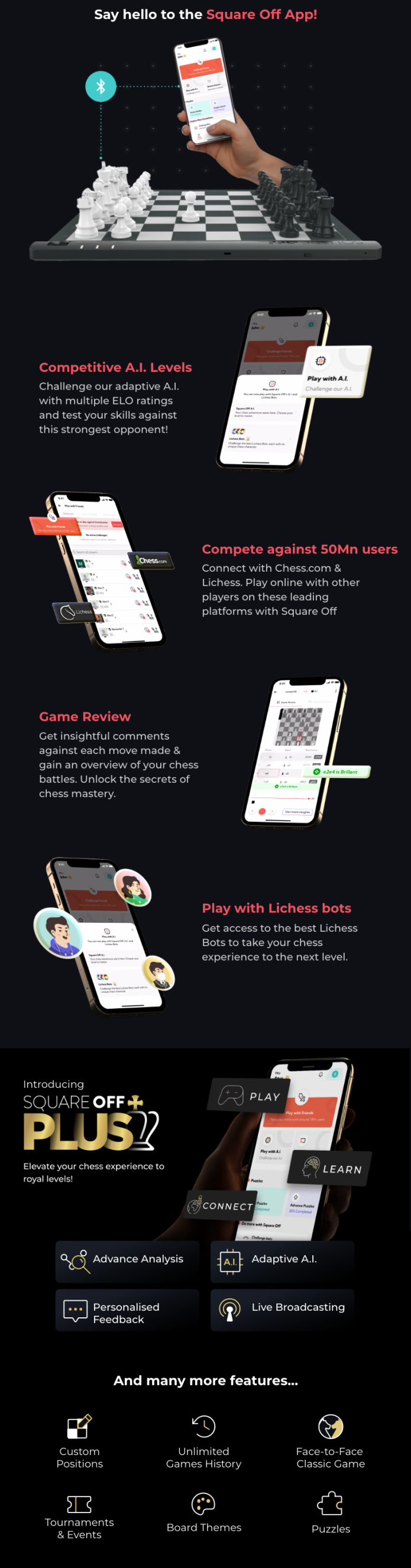 Square Off PRO - World's 1st Rollable E-Chessboard | Indiegogo