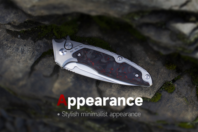 The Scarab Knife: Ti handle with M390 Blade knives | Indiegogo