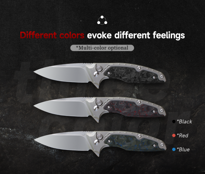 The Scarab Knife: Ti handle with M390 Blade knives | Indiegogo