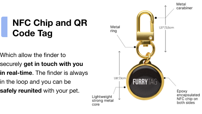 Furry Tag : The Most Advanced and Safest Pet Tag | Indiegogo