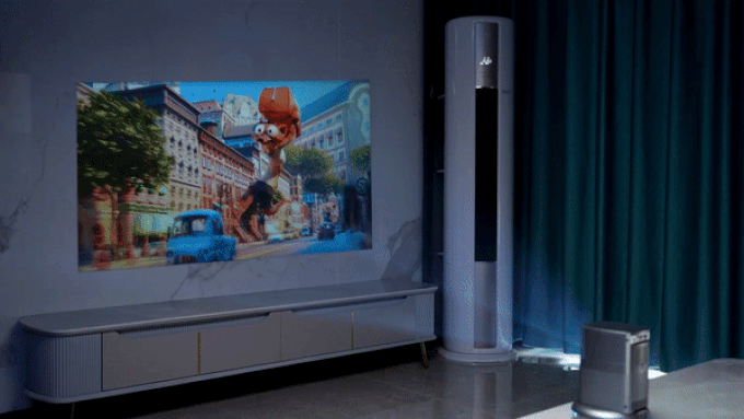 Portable Projector With a Unique Battery Base | Indiegogo