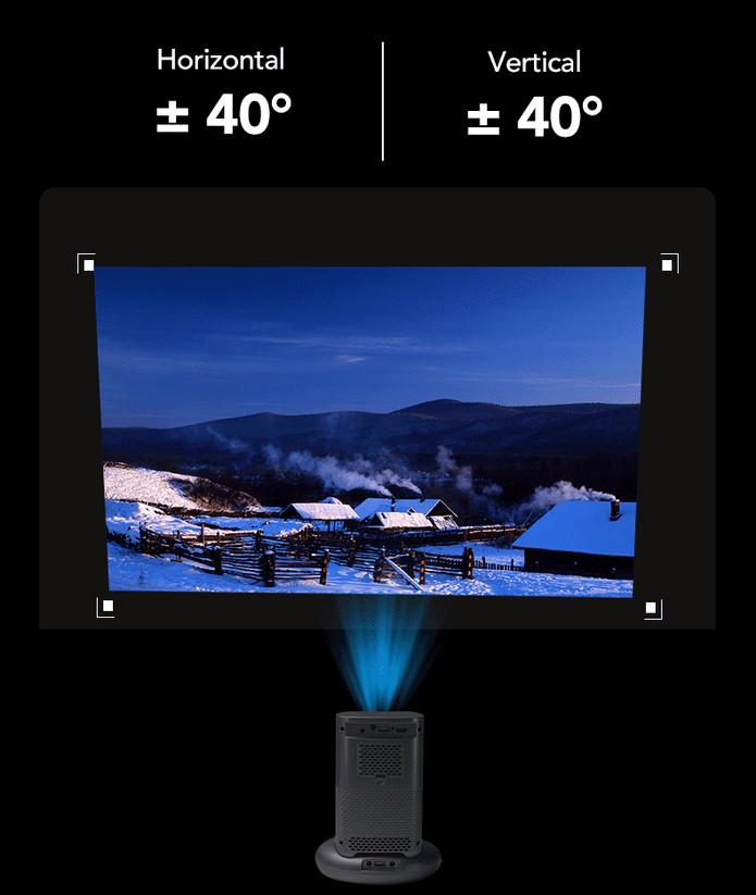 Portable Projector With a Unique Battery Base | Indiegogo